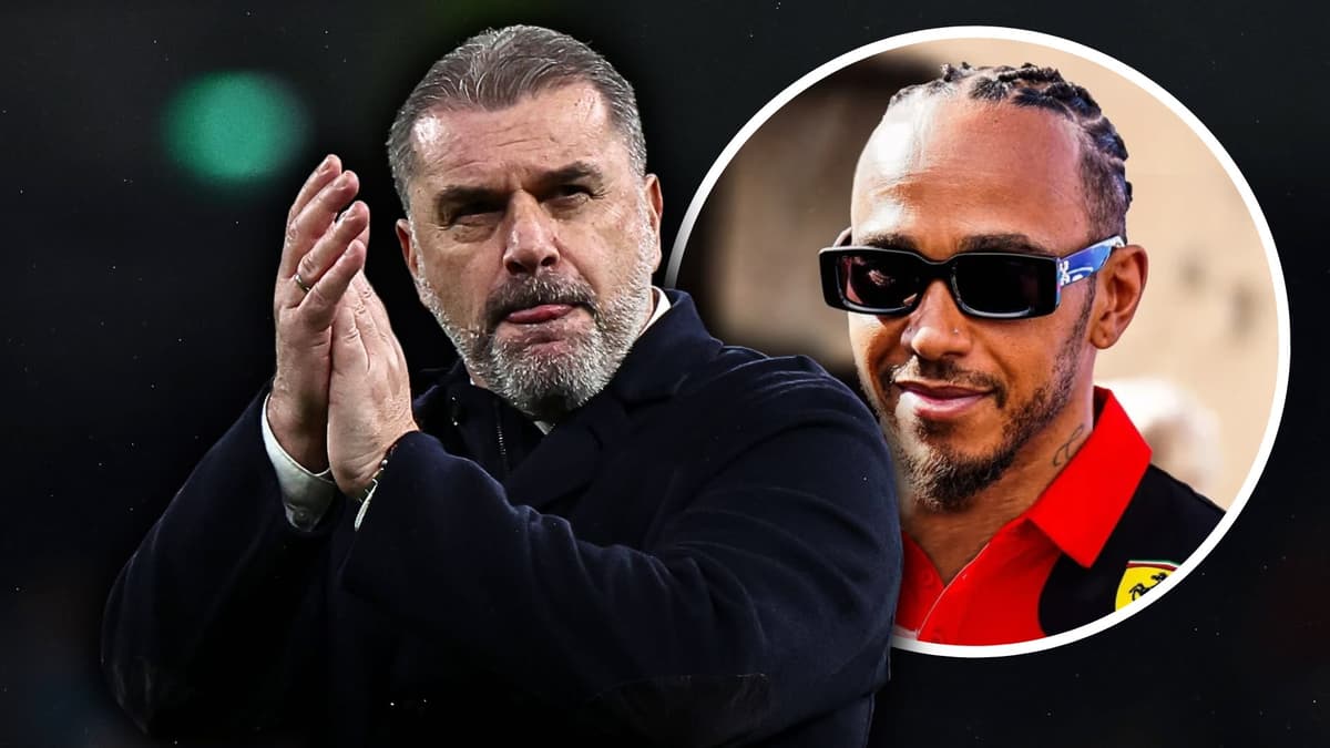 Lewis Hamilton to Ferrari: Tottenham boss Ange Postecoglou pokes fun at ...